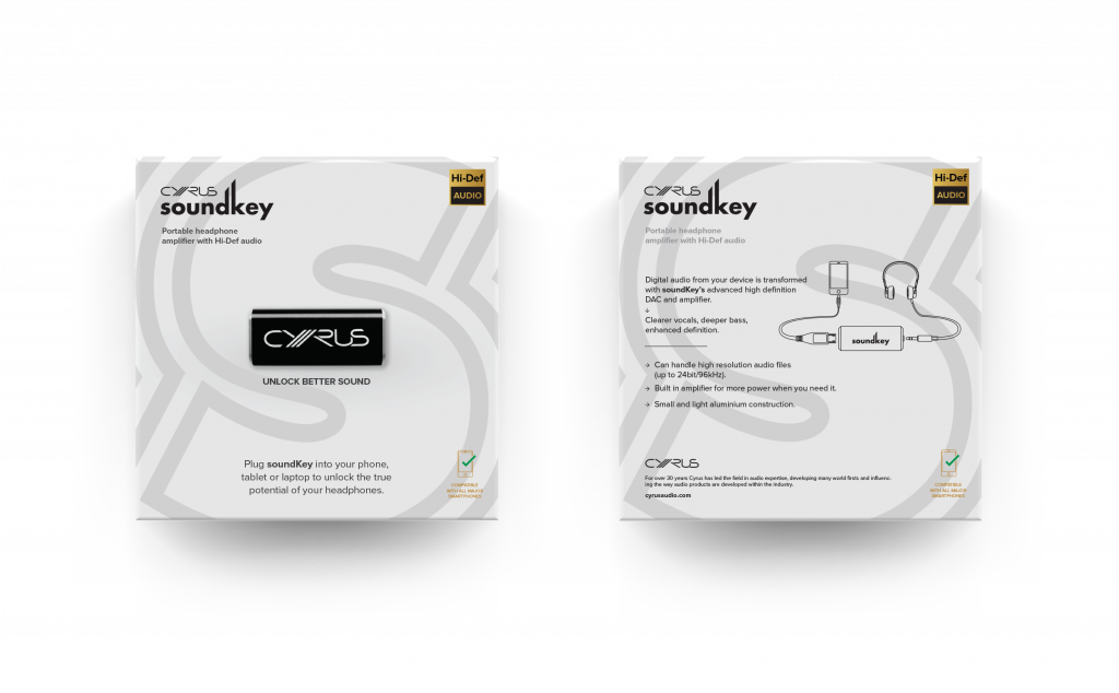 Cyrus Audio - Soundkey - Peek Creative